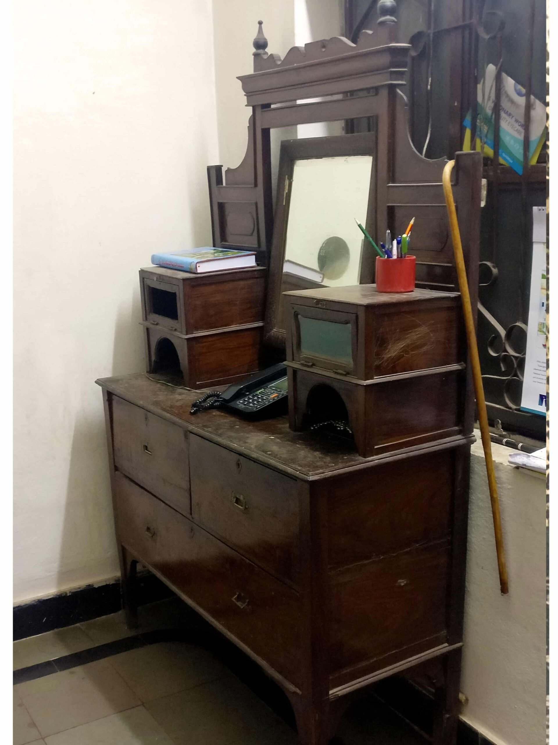 Amamma and her Parlakimidi dressing table - Museum of Material Memory