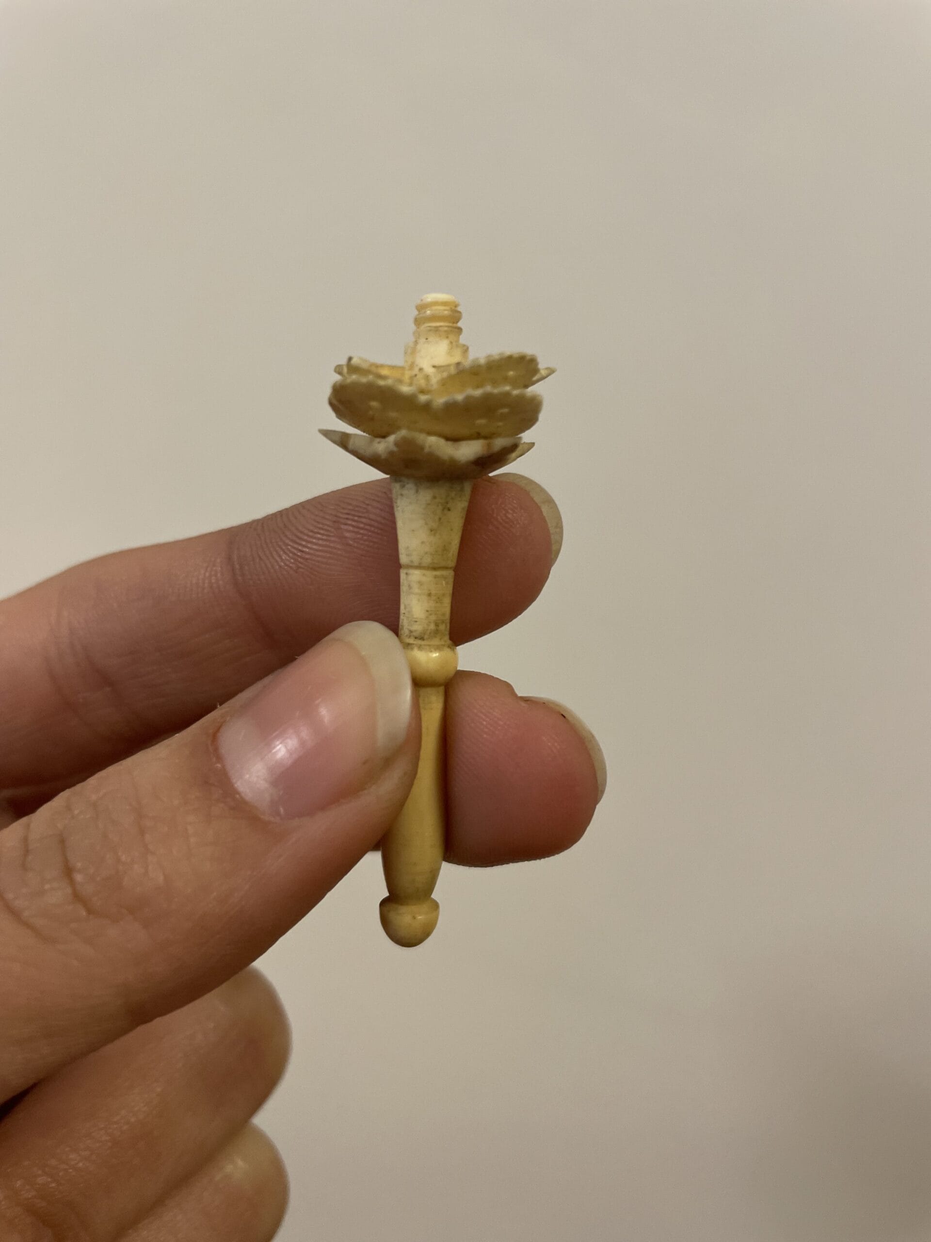 The ivory surmedaani and bindi stick - Museum of Material Memory