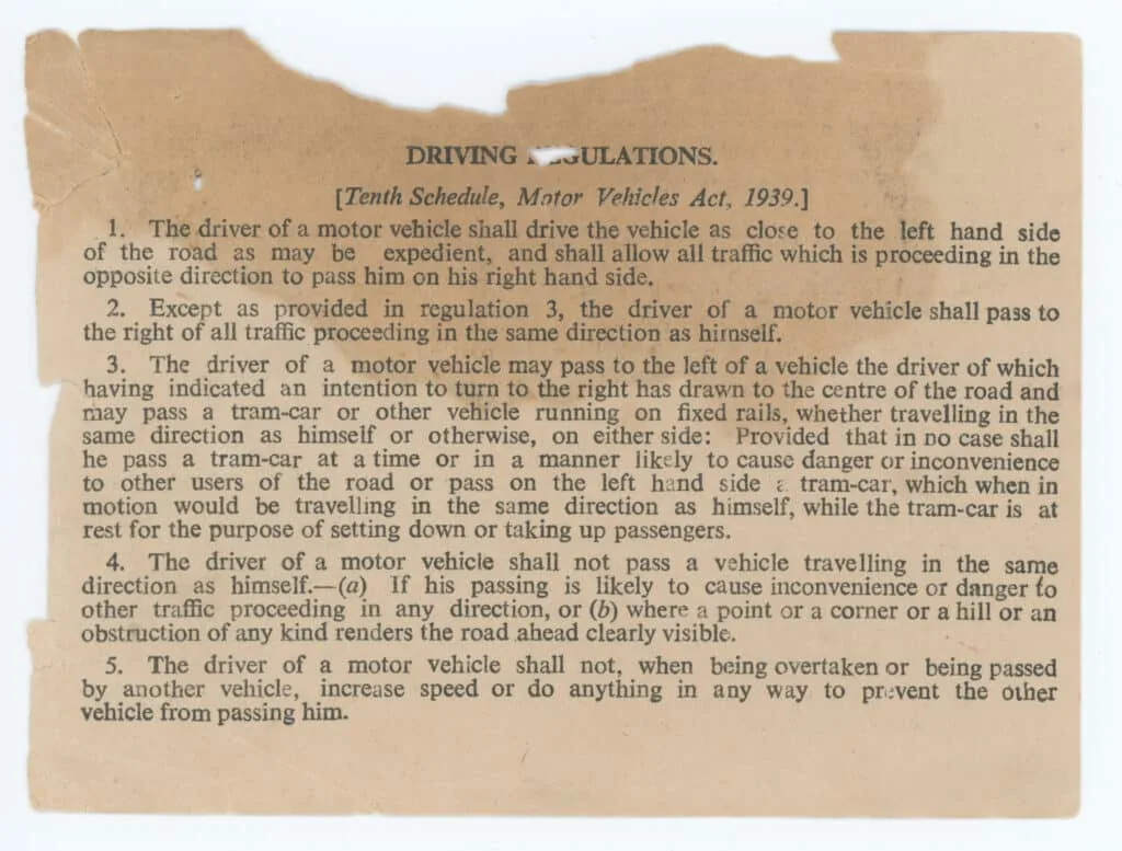 The East Pakistan Motor Driving Licence - Museum of Material Memory